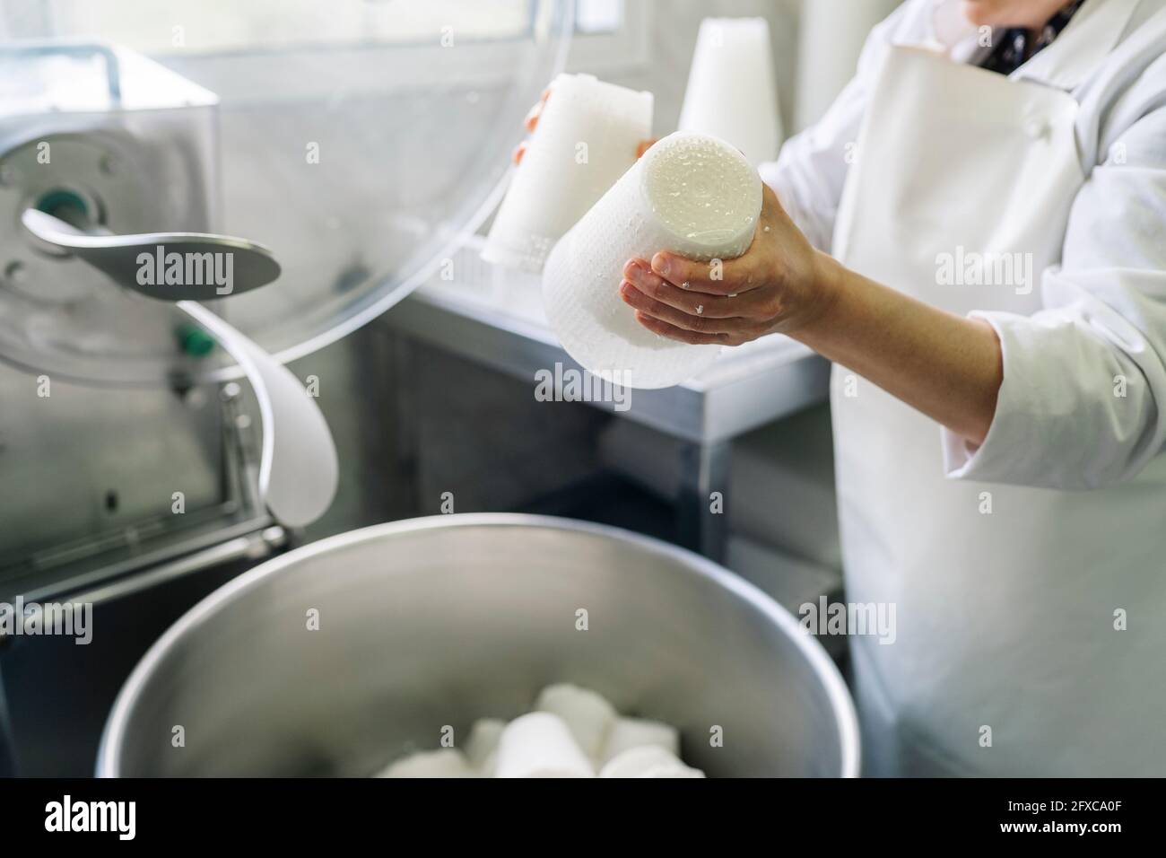 Production cheese in factory hi-res stock photography and images - Alamy
