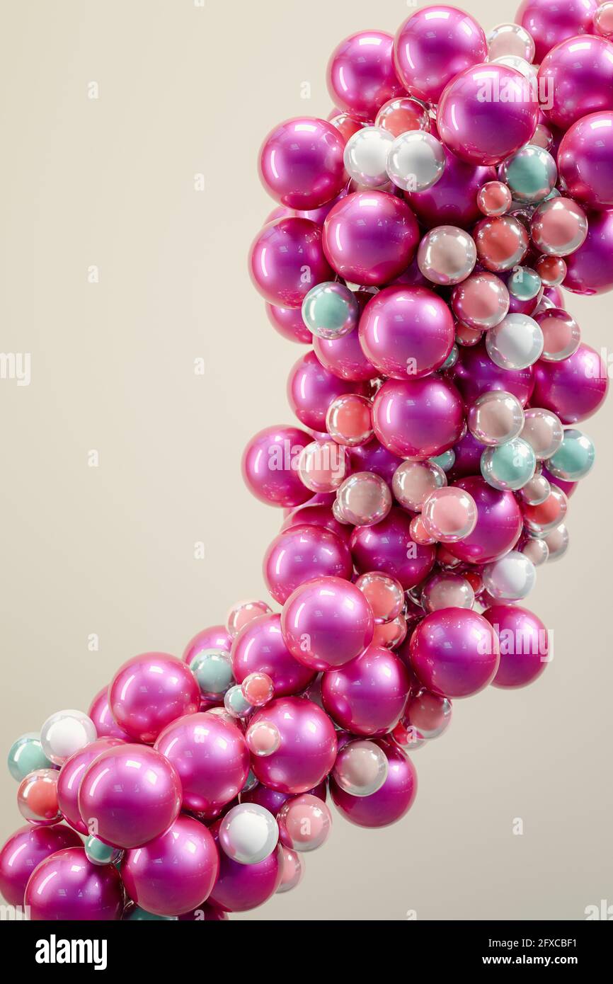 Connected spheres hi-res stock photography and images - Alamy