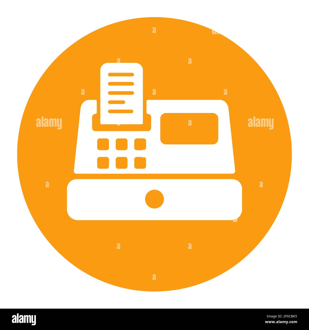 Cash machine white glyph icon. E-commerce sign. Graph symbol for your ...