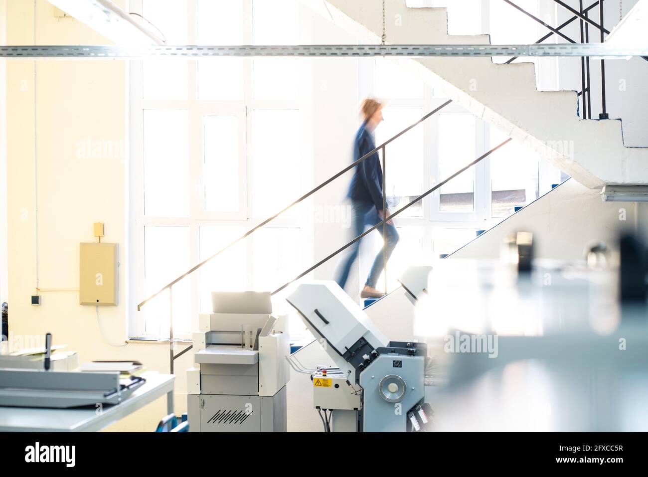 Mature woman walking steps hi-res stock photography and images - Alamy