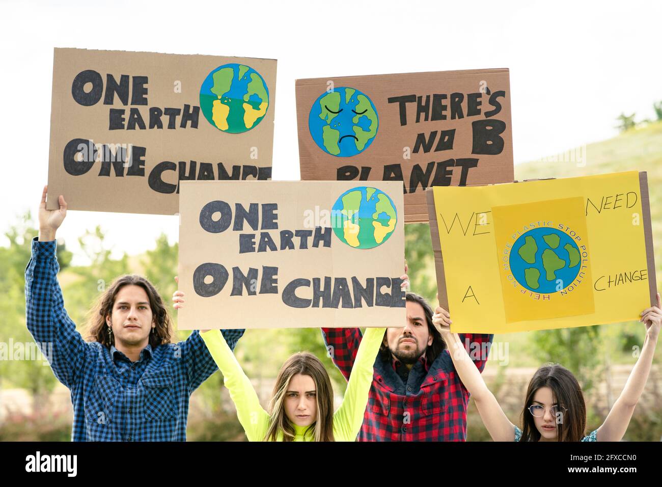 Climate change posters hi-res stock photography and images - Alamy