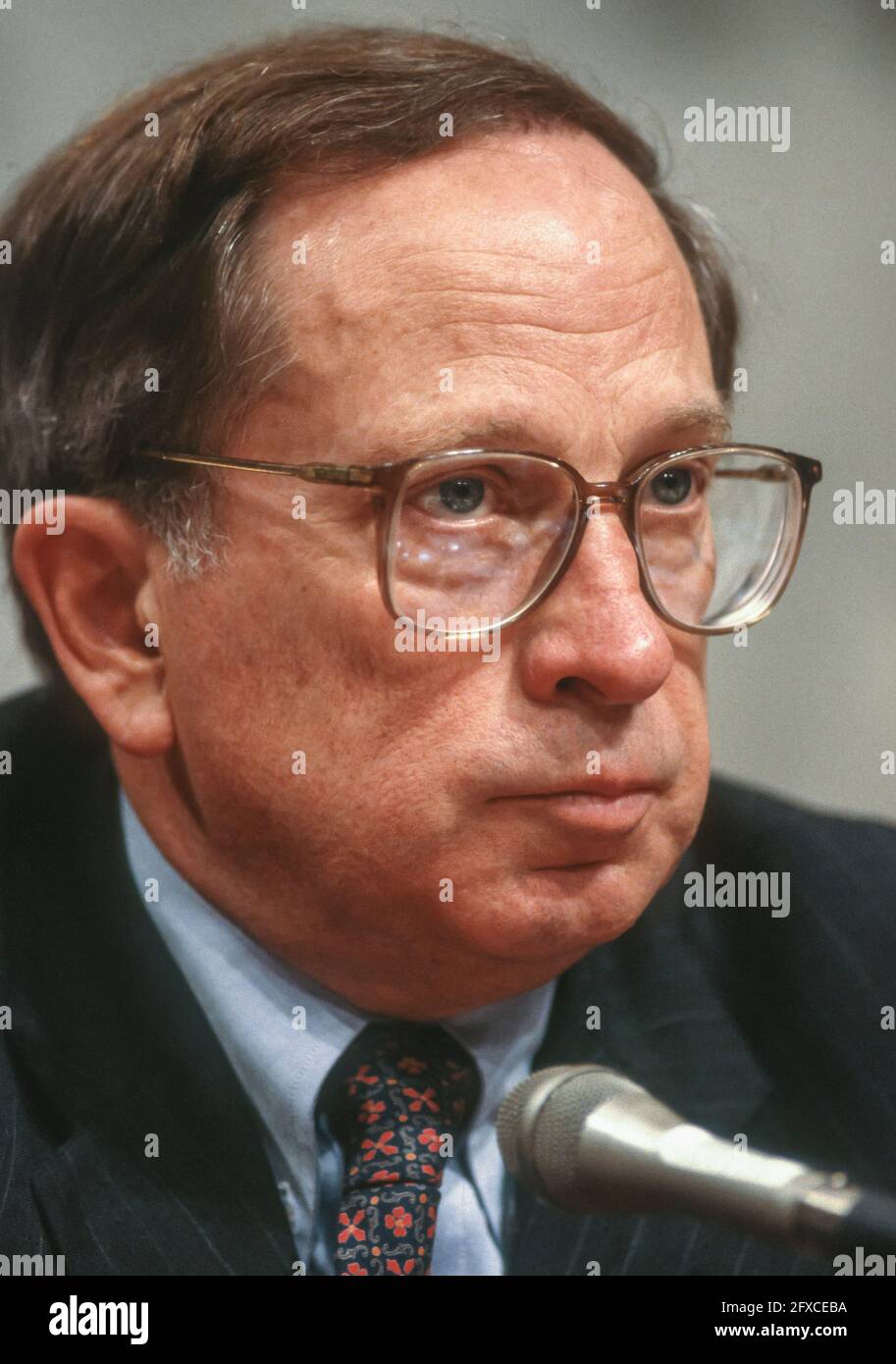 WASHINGTON, DC, USA, MARCH 31, 1993 - U.S. Senator Sam Nunn (D-Georgia ...