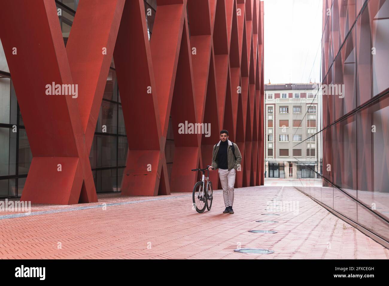 Male professional wheeling bicycle hi-res stock photography and images ...