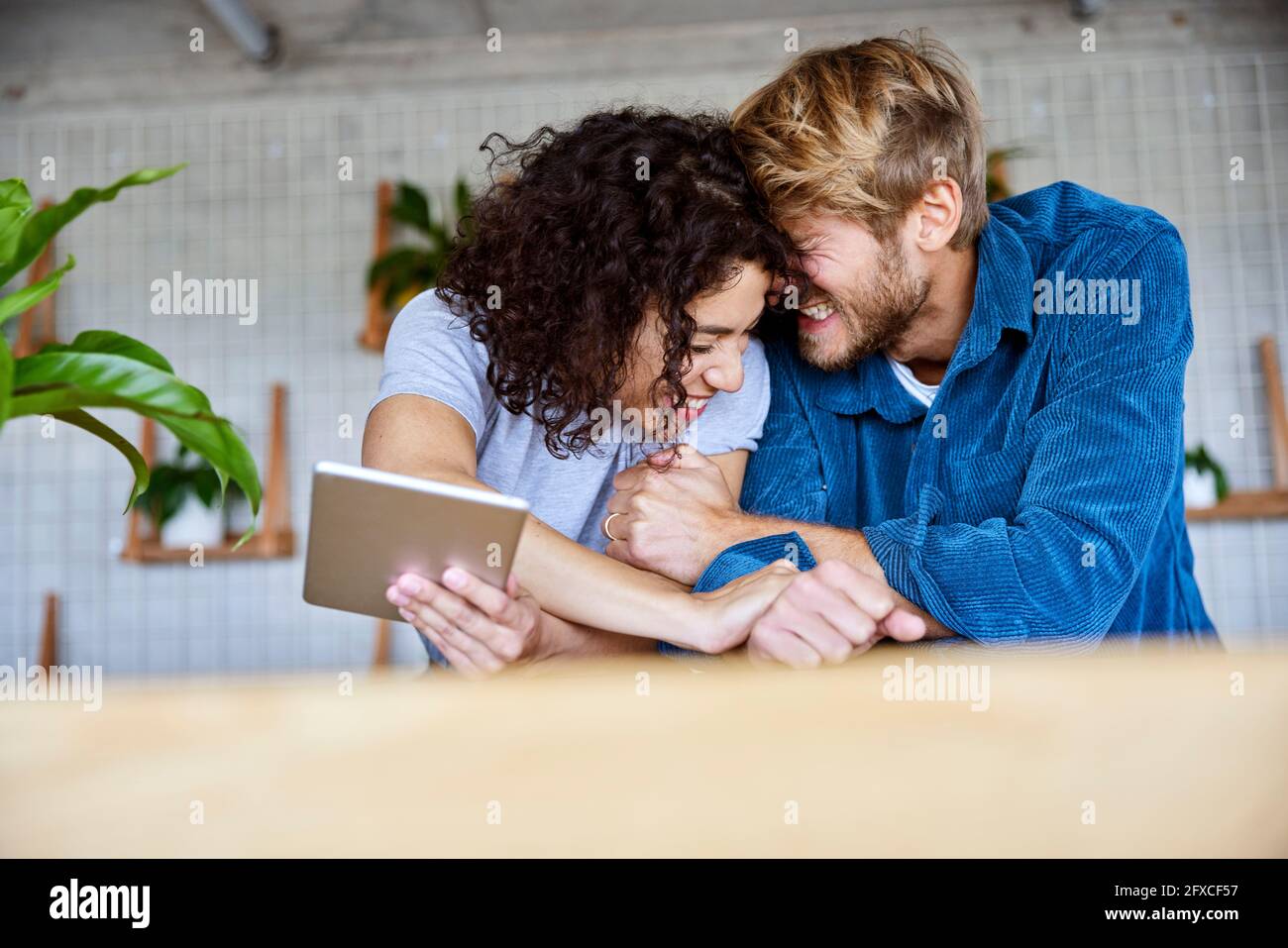 Laughing at home hi-res stock photography and images - Alamy