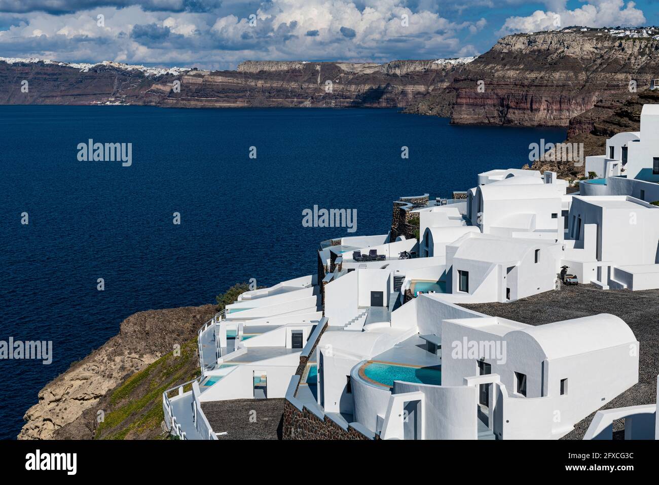 Luxury hotel on crater rim hi-res stock photography and images - Alamy