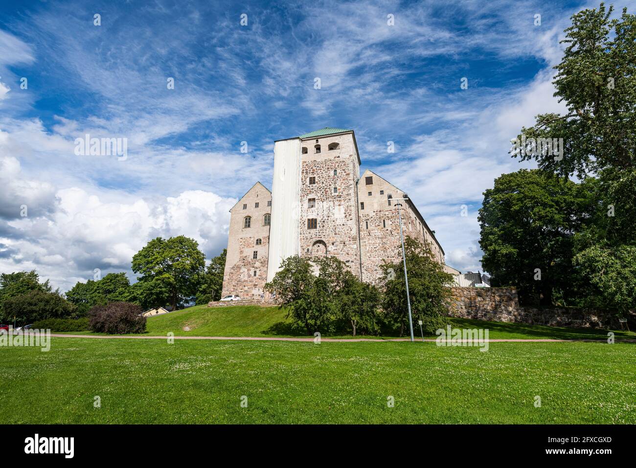Lawn in front of turku castle hi-res stock photography and images - Alamy