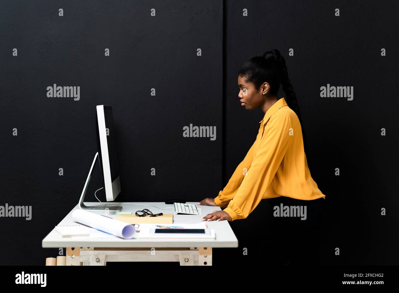 All in one desktop hi-res stock photography and images - Alamy