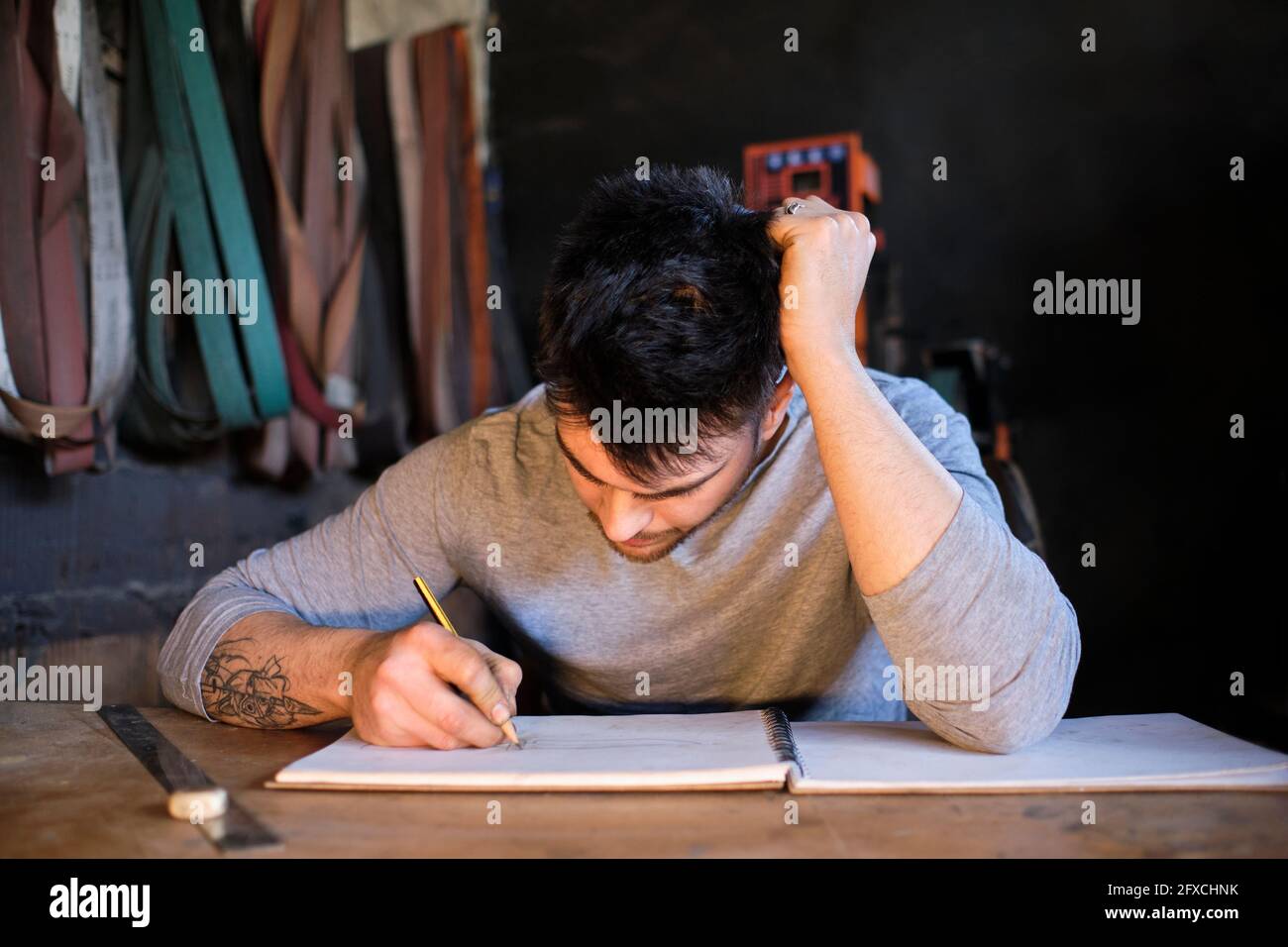 Book craftsman hi-res stock photography and images - Alamy