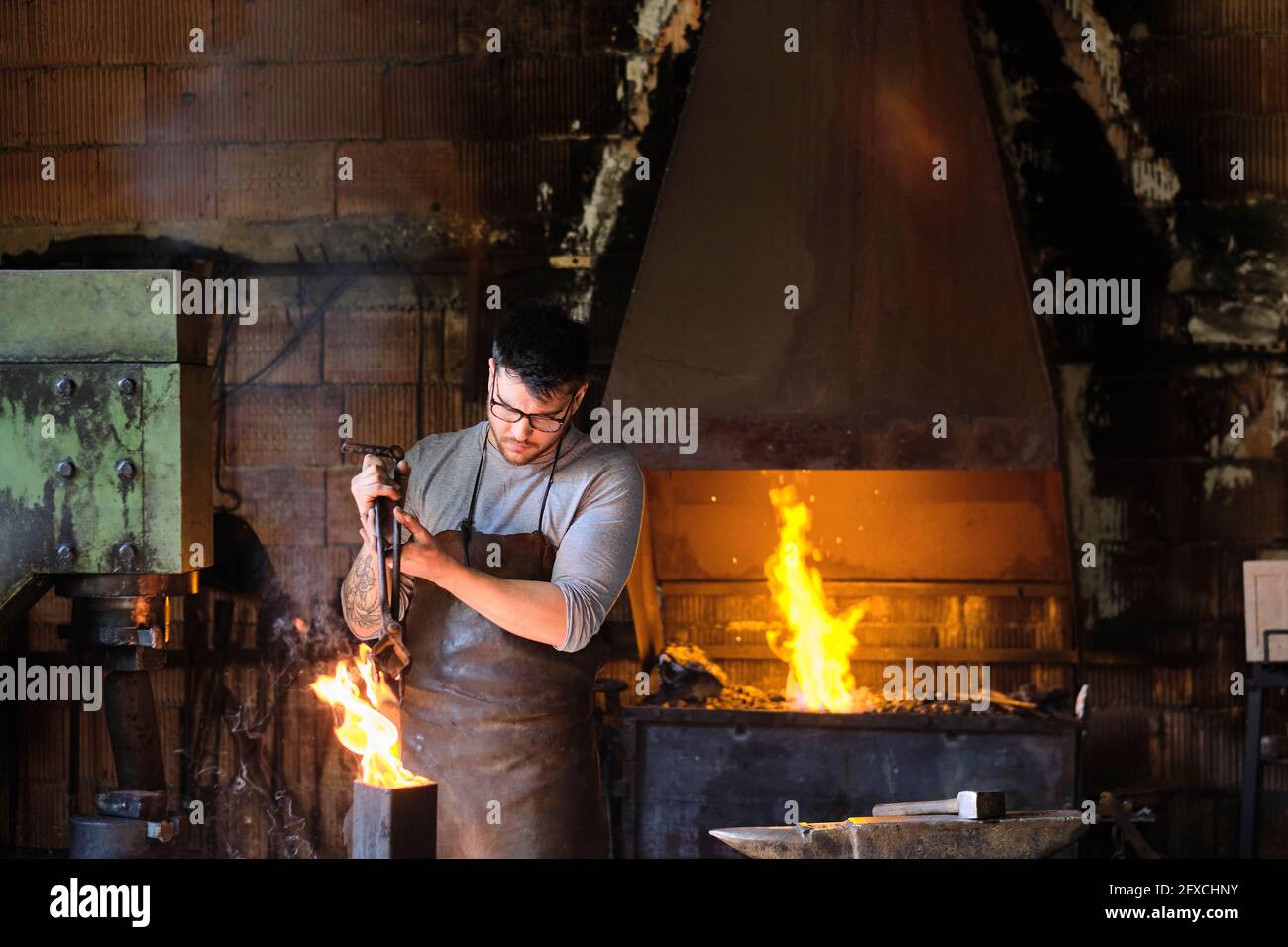 Male young flame hi-res stock photography and images - Alamy