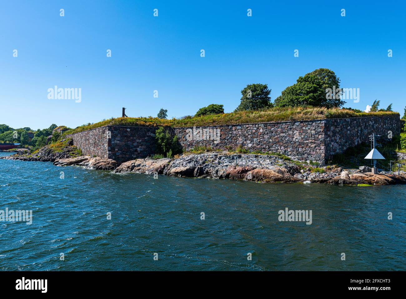 Finland, Helsinki, Unesco world heritage site Suomenlinna sea fortress ...