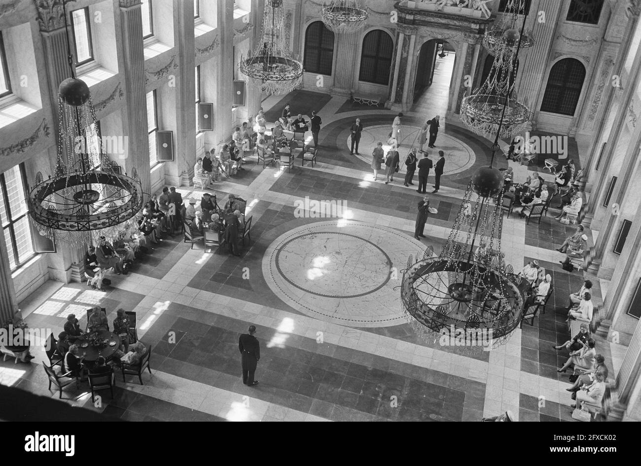 View of the Civic Hall in the Palace on Dam Square, July 1, 1969 ...