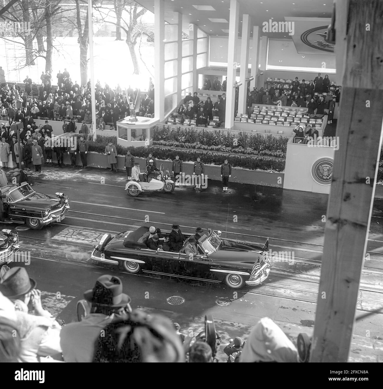 Inaugural Parade for President John F. Kennedy along Pennsylvania ...