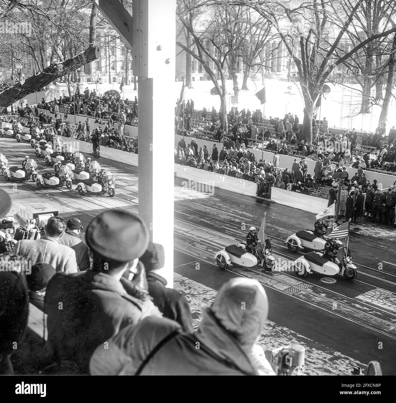 Inaugural Parade for President John F. Kennedy along Pennsylvania ...