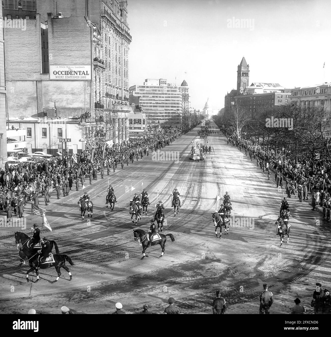 Inauguration inaugural parade kennedy hi-res stock photography and ...
