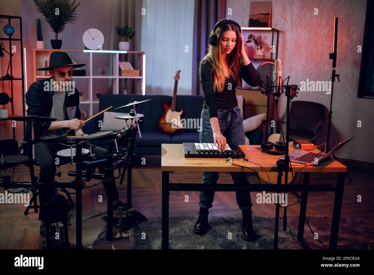 Duo Music Instruments High Resolution Stock Photography and Images - Alamy