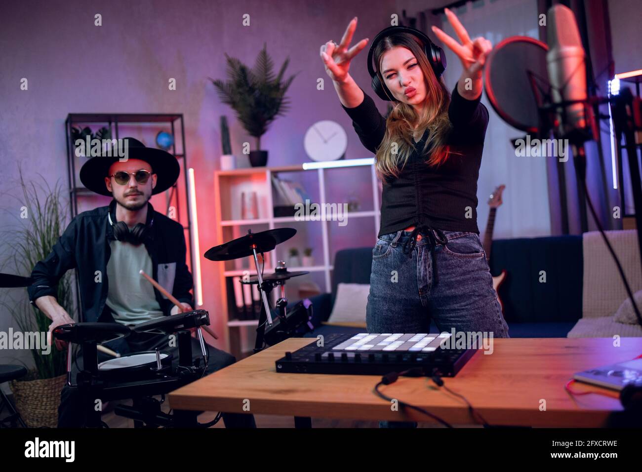 Duo Music Instruments High Resolution Stock Photography and Images - Alamy