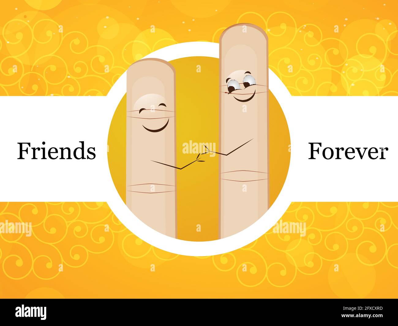 Friendship Day background Stock Vector Image & Art - Alamy