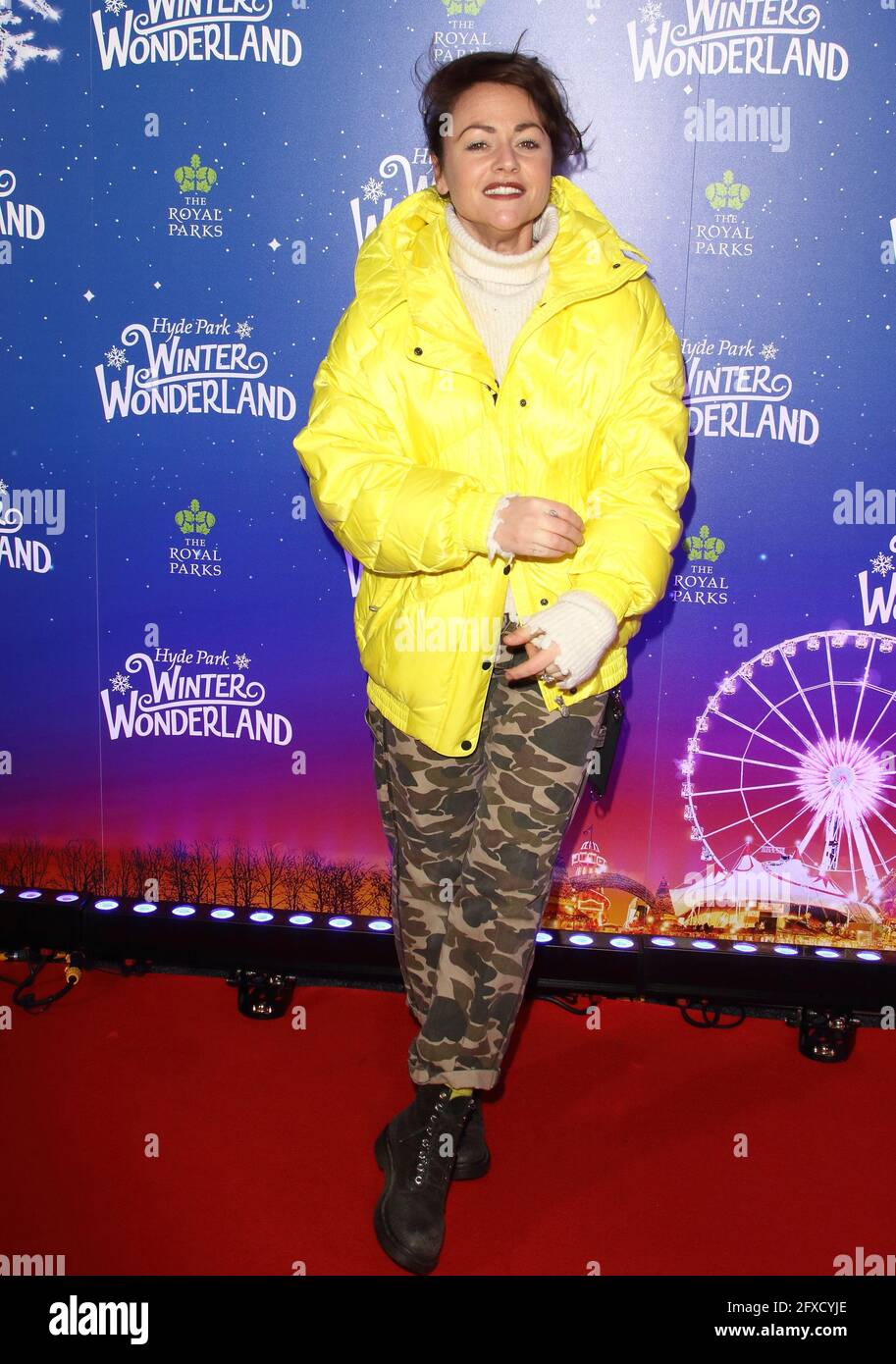 London, UK. Jaime Winstone at Winter Wonderland 2019 VIP Launch at Hyde ...