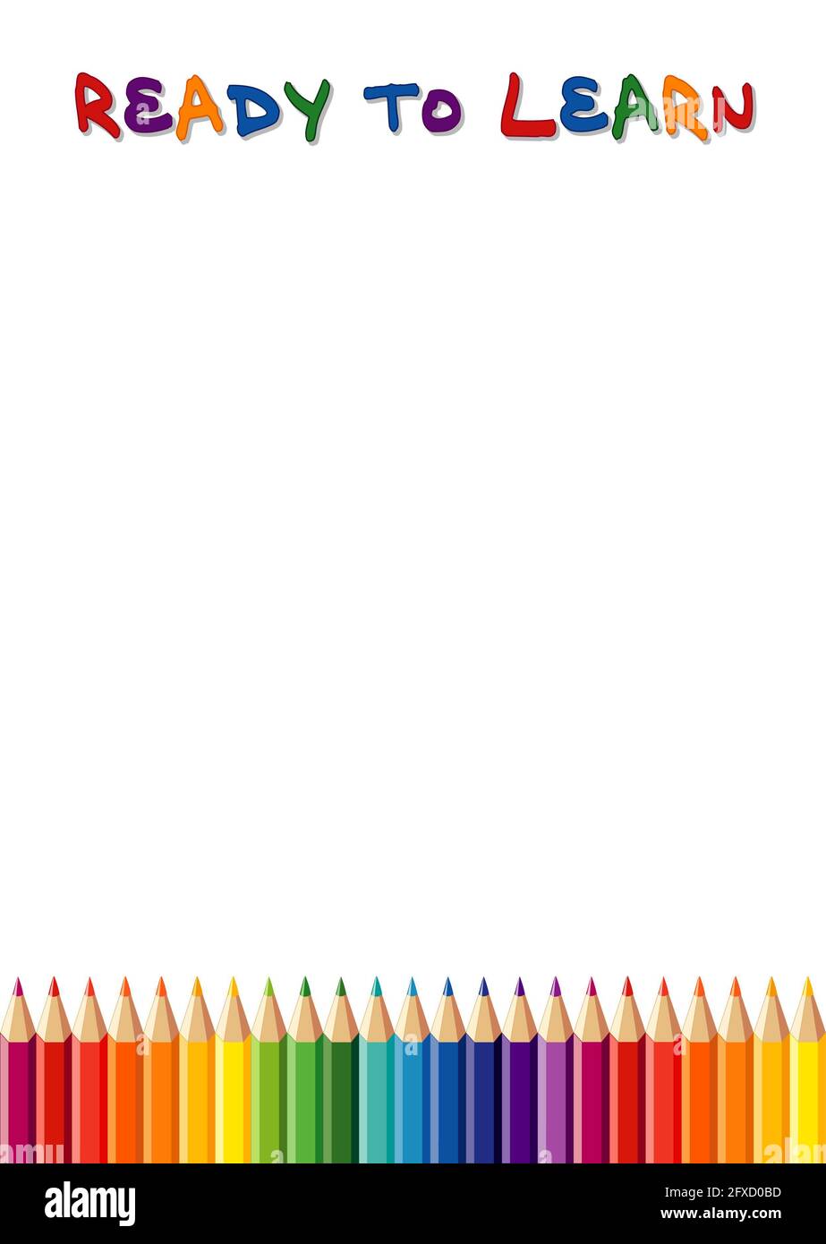 Education border hi-res stock photography and images - Alamy