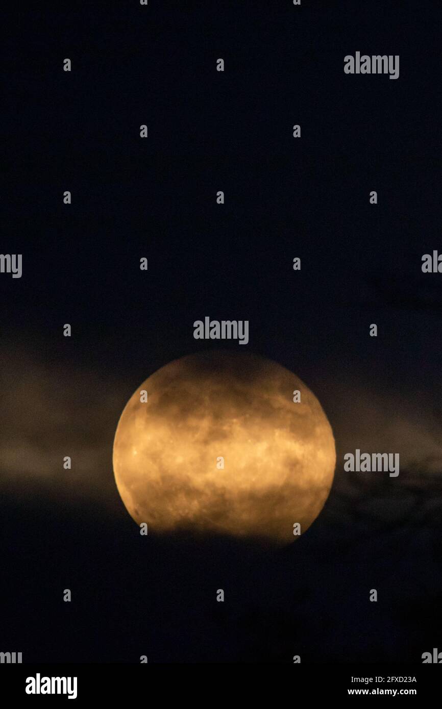 UK Weather: Low level cloud makes for poor visibility to view tonight’s ...