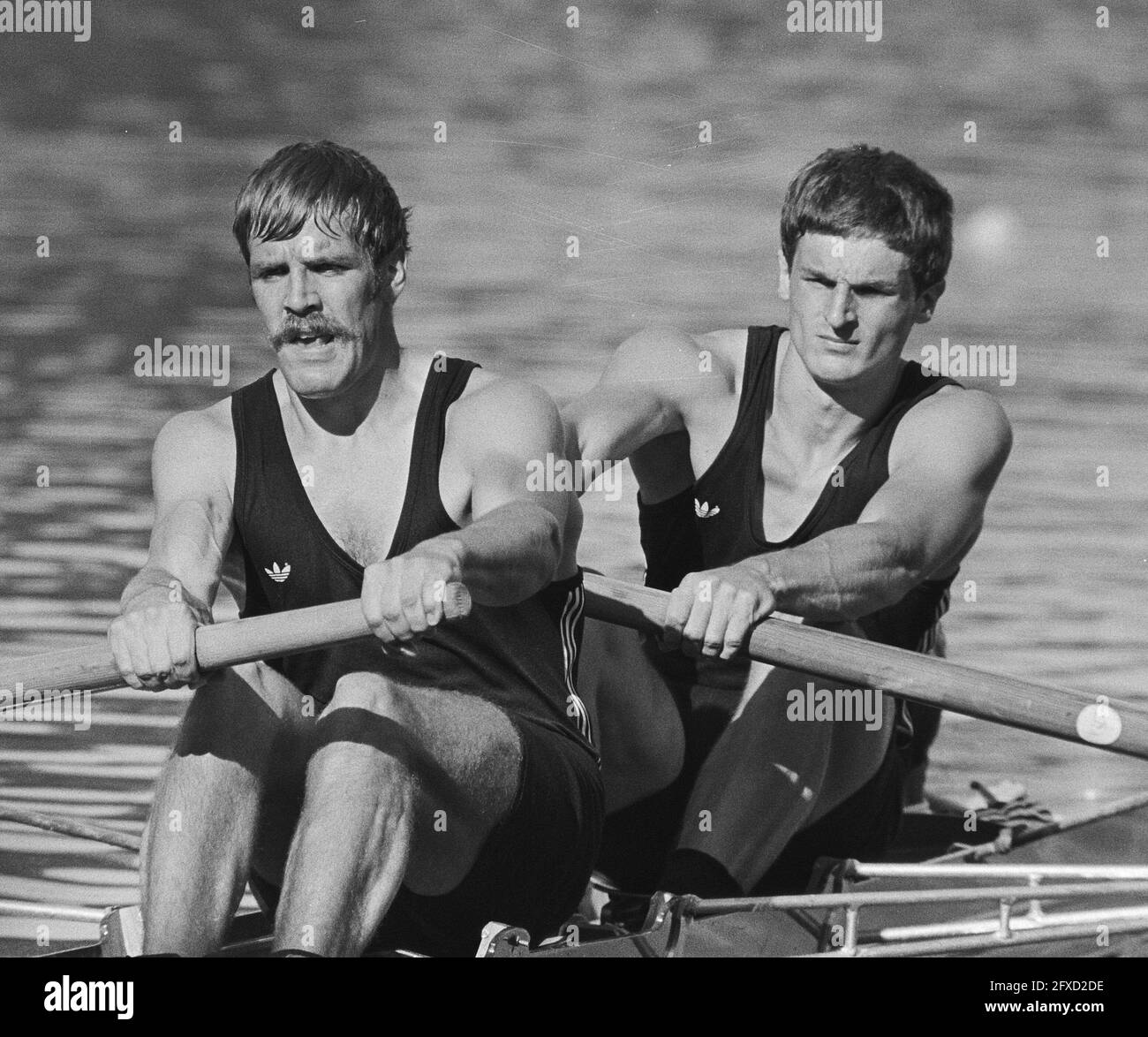 Peter van de Plas and Evert Kroes 1977 Stock Photo - Alamy