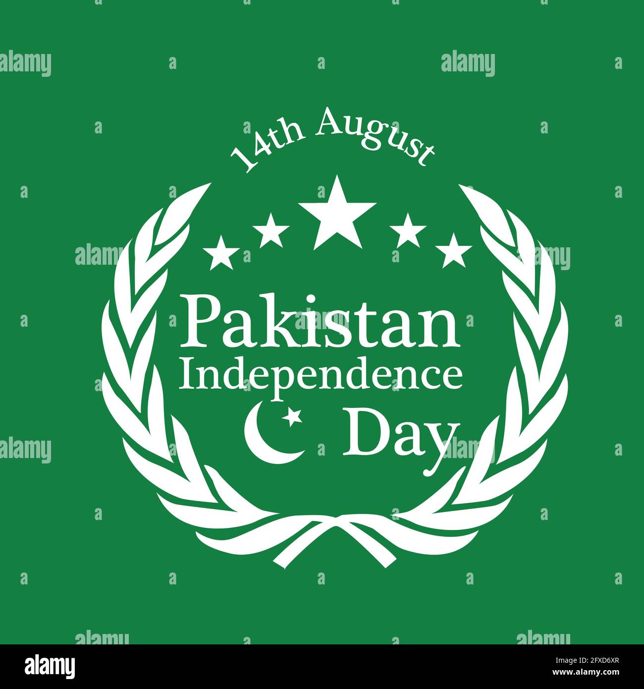 Pakistani celebration stamp hi-res stock photography and images - Alamy