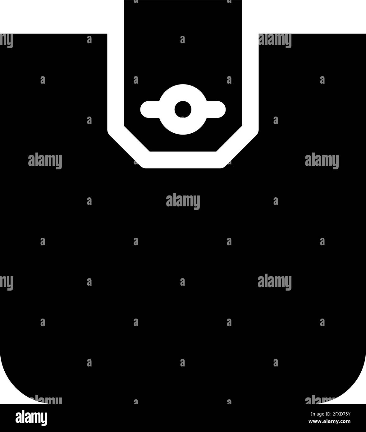 Button flap Cut Out Stock Images & Pictures - Alamy