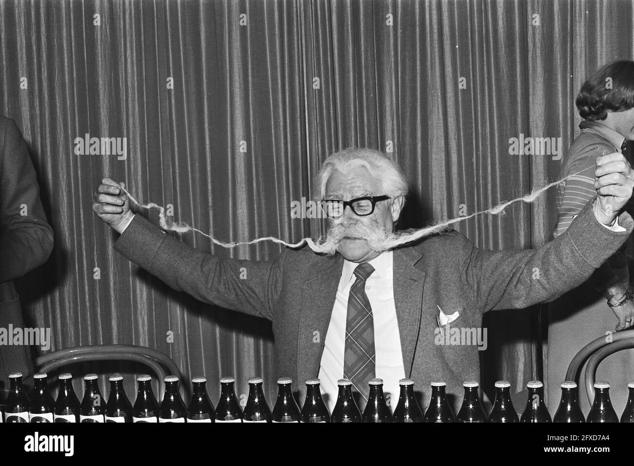 Largest moustache Black and White Stock Photos & Images - Alamy