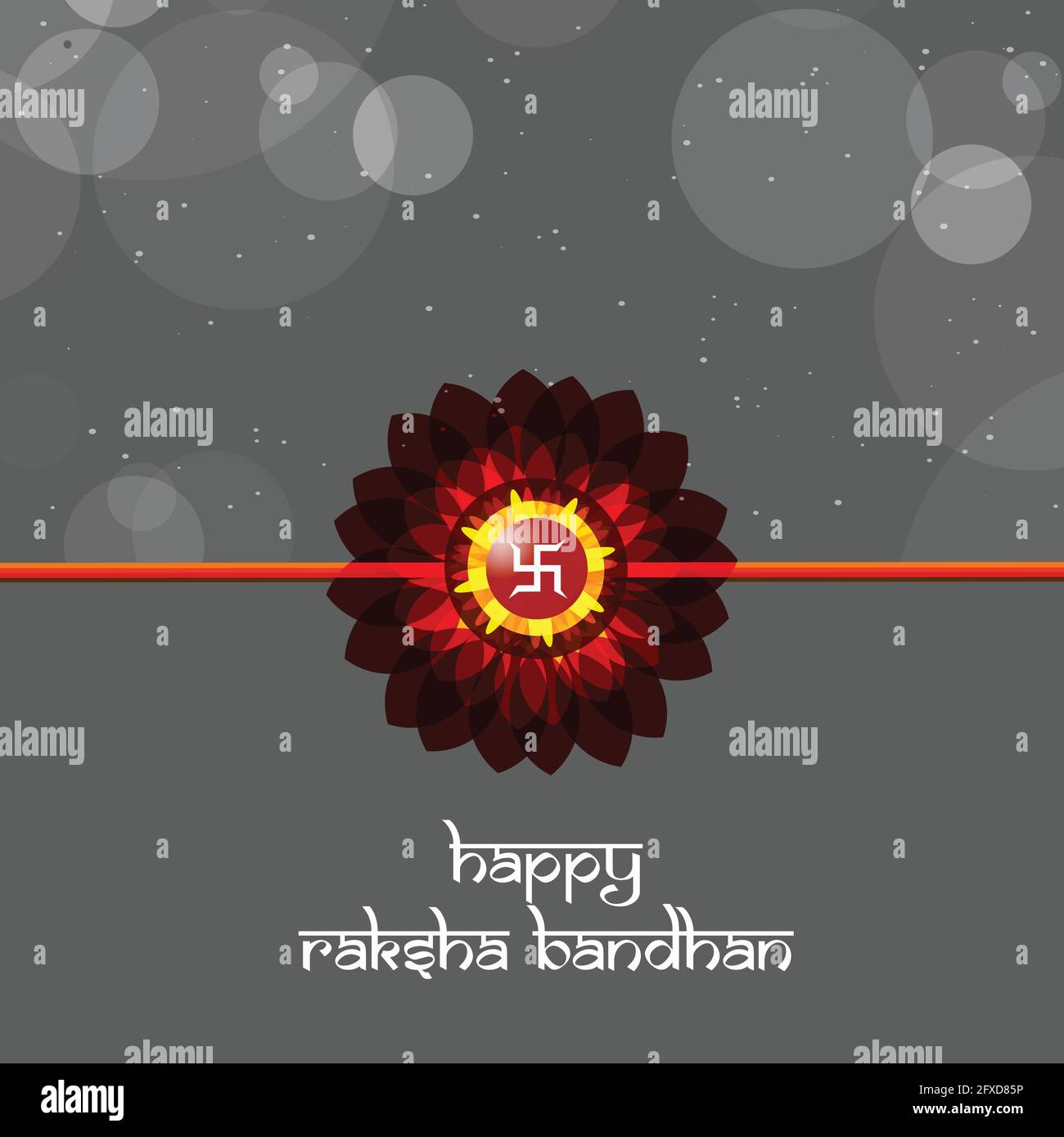 Hindu festival Raksha Bandhan Stock Vector Image & Art - Alamy