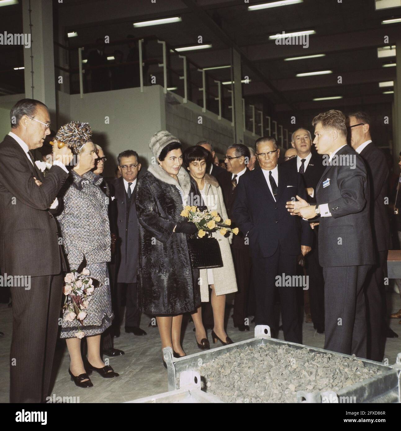 President Tito, his wife, Queen Juliana and Prince Bernhard visit the ...