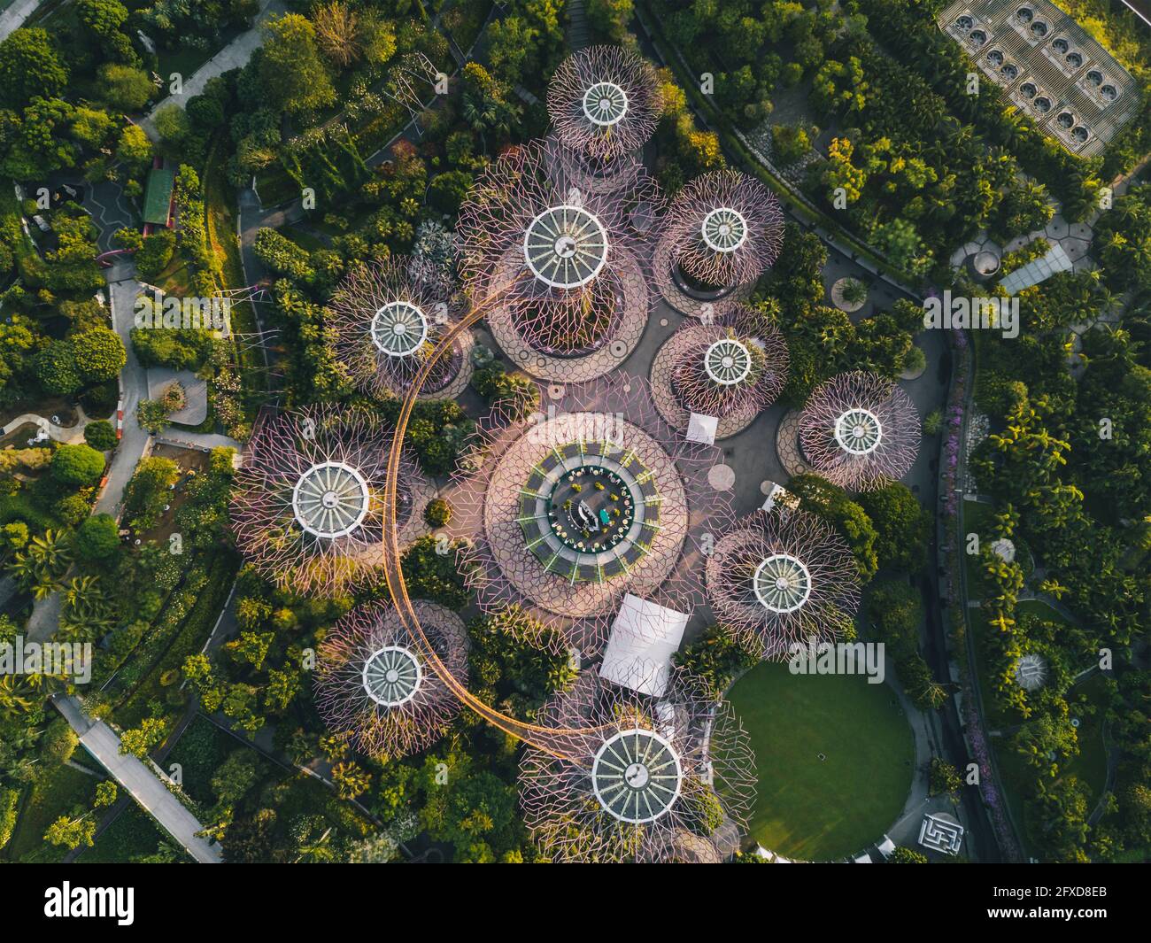 Garden Design Aerial View High Resolution Stock Photography and Images ...