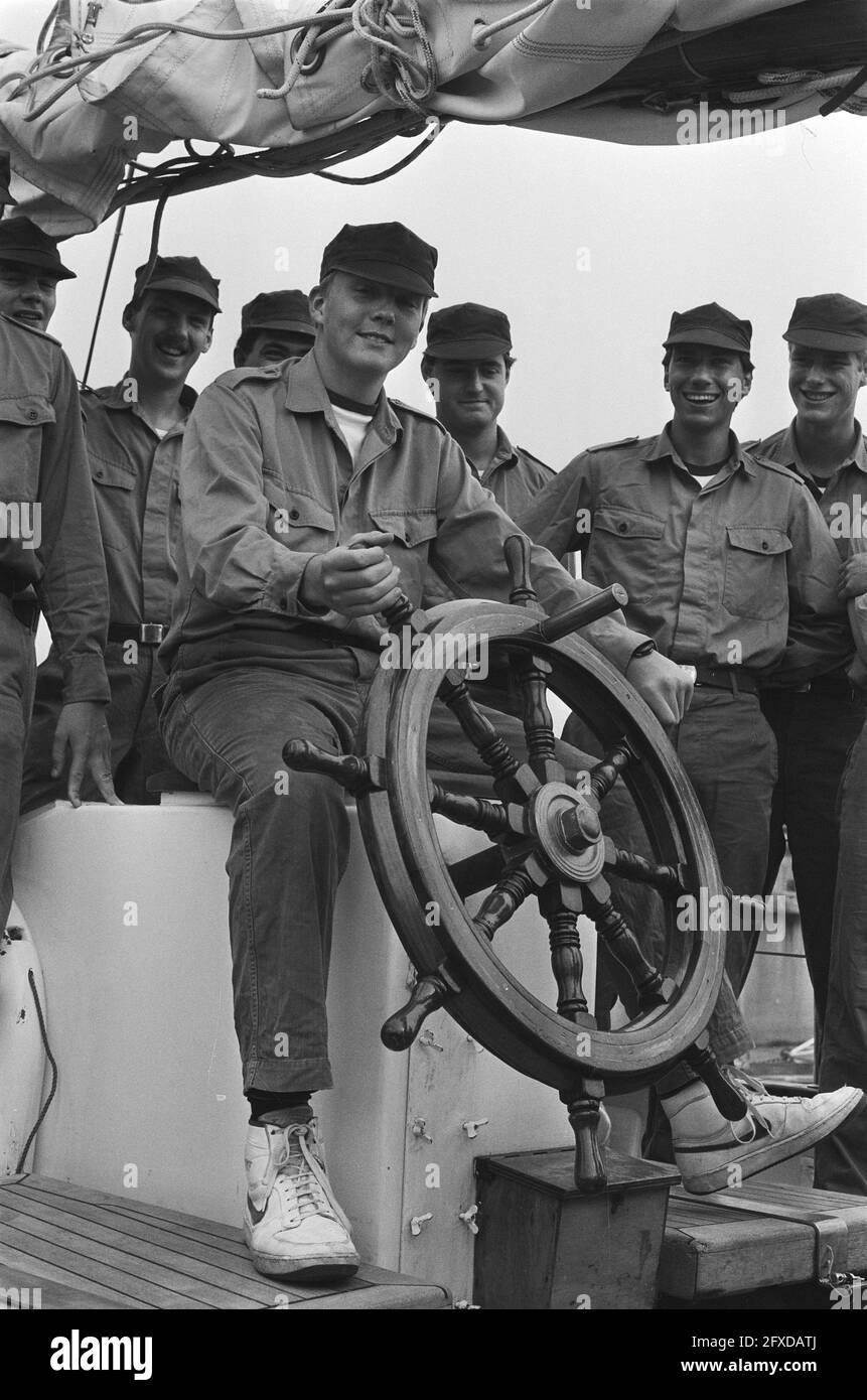 Prince Willem Alexander in the Navy; Prince Willem Alexander at the ...