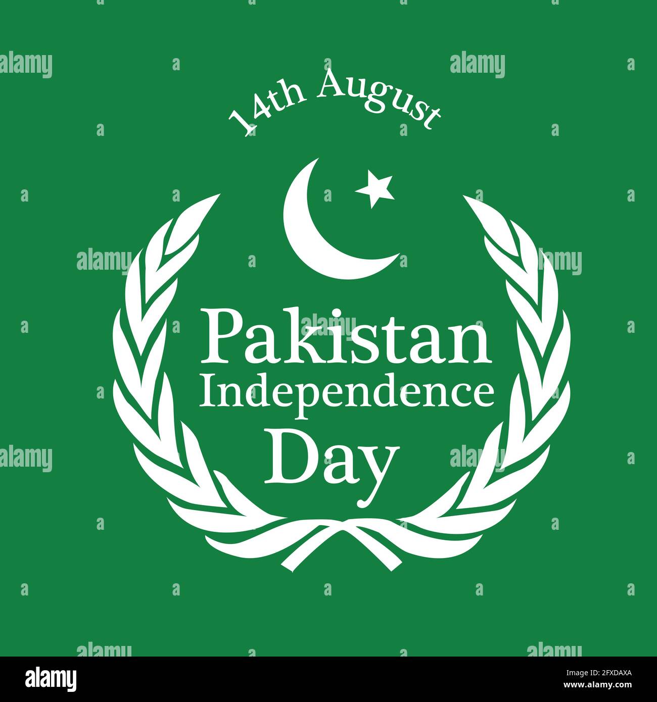 Pakistani celebration stamp hi-res stock photography and images - Alamy