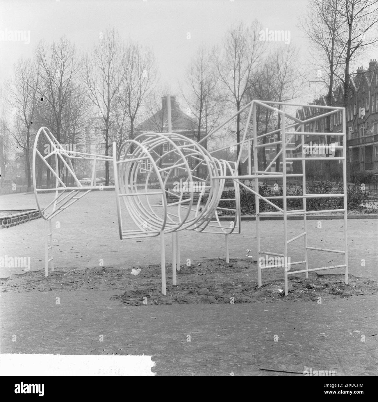 Climbing work of art on a playground in Rotterdam by Voorburg sculptor ...
