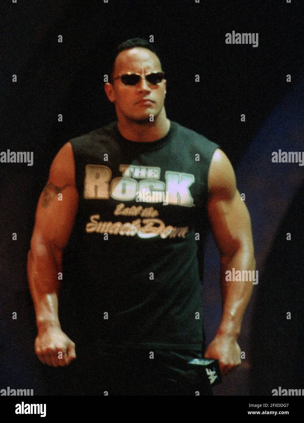The Rock 1997 Photo By John Barrett/PHOTOlink Stock Photo - Alamy