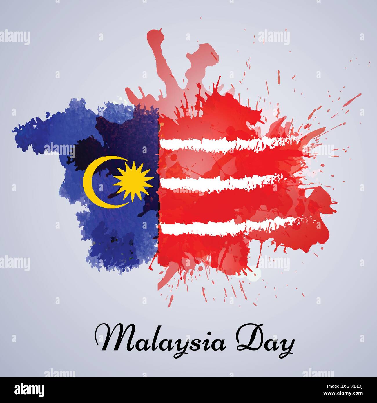 Malaysia Independence Day Stock Vector Image & Art - Alamy