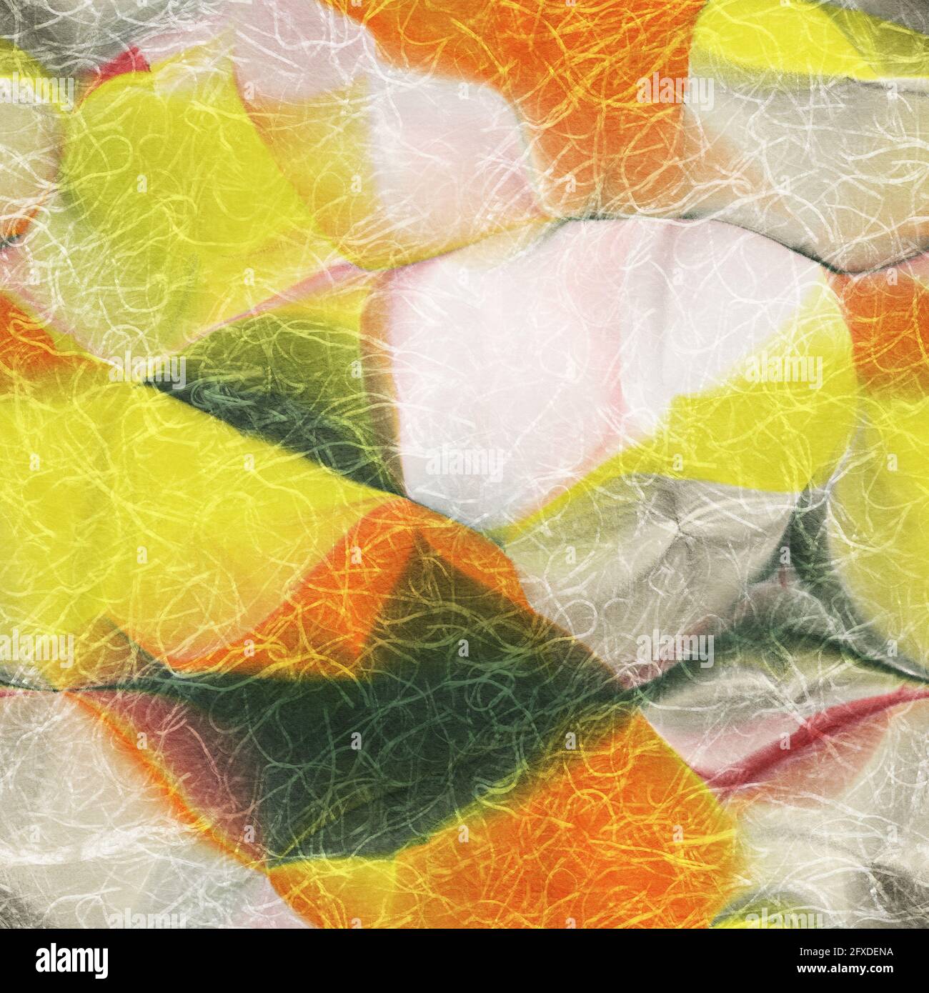 Seamless abstract blobs of color paper texture Stock Photo - Alamy