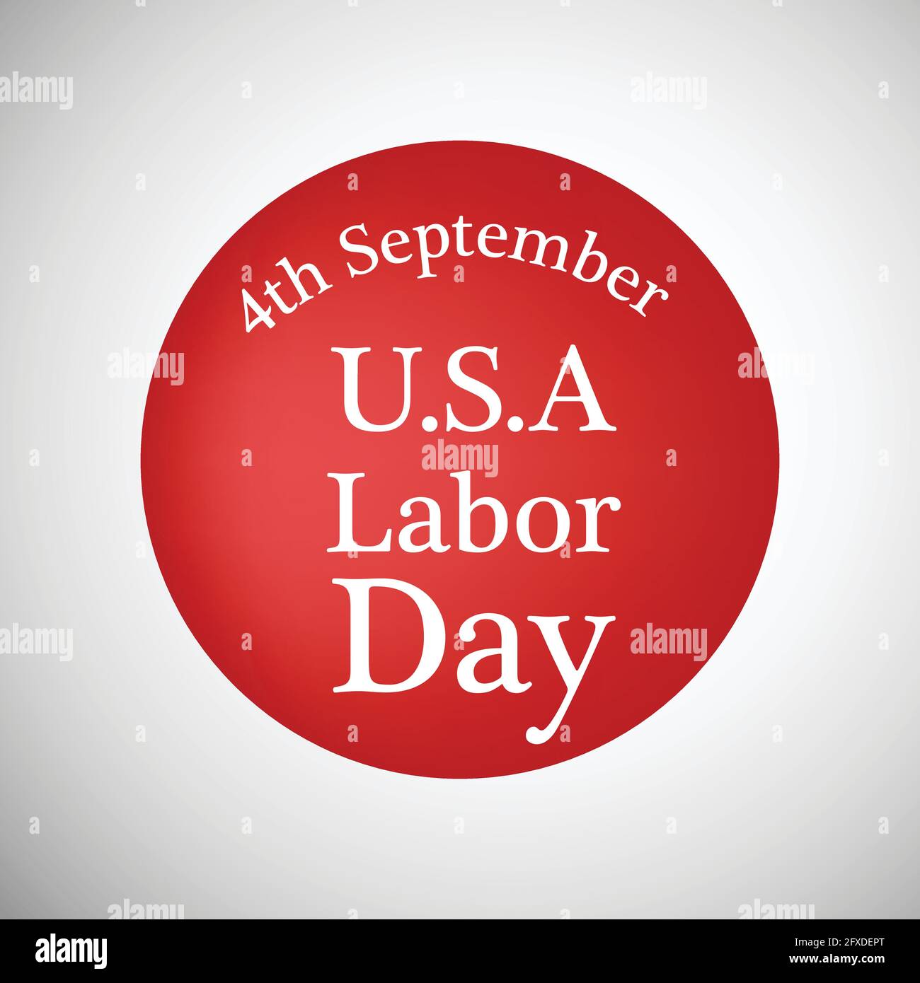 USA Labor Day Stock Vector Image & Art - Alamy