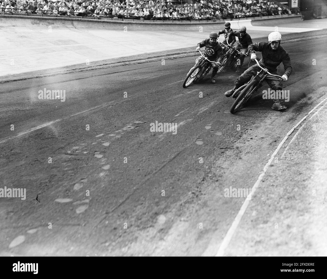 New-England speedway races in Olympic Stadium, July 30, 1948, STADION ...