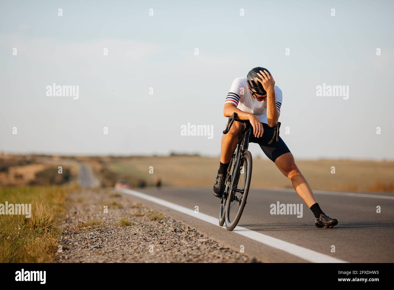 Exhausted after the race hi-res stock photography and images - Alamy