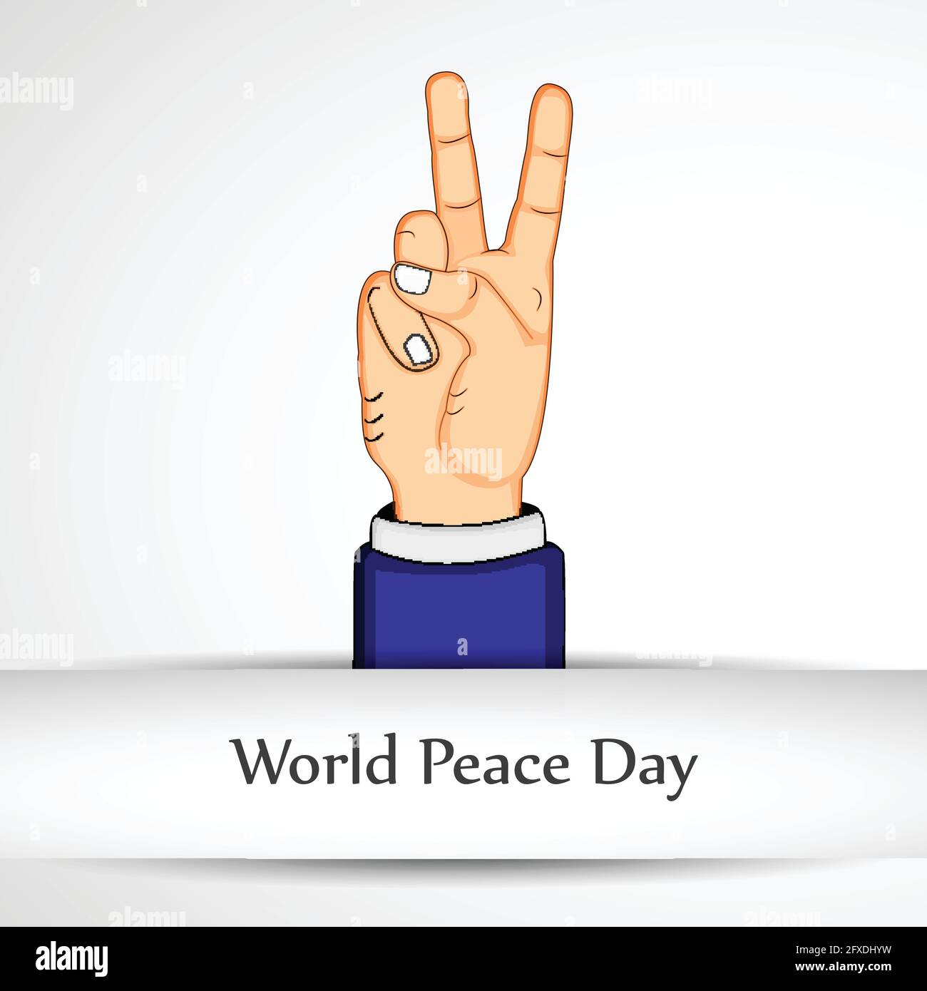 World Peace Day Stock Vector Image & Art - Alamy