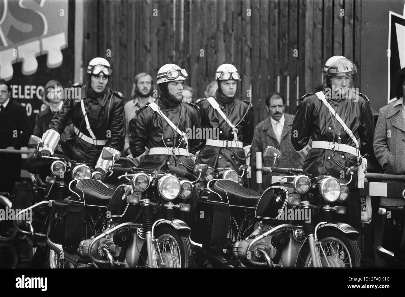 Motorcycle agents stand hi-res stock photography and images - Alamy