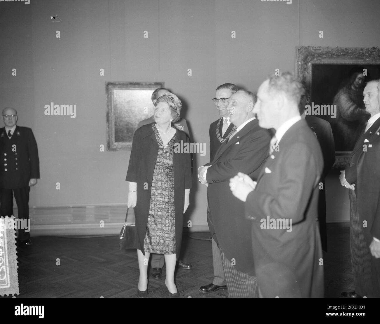 State visit of Austrian Federal President Dr. A. Schärf The Hague ...