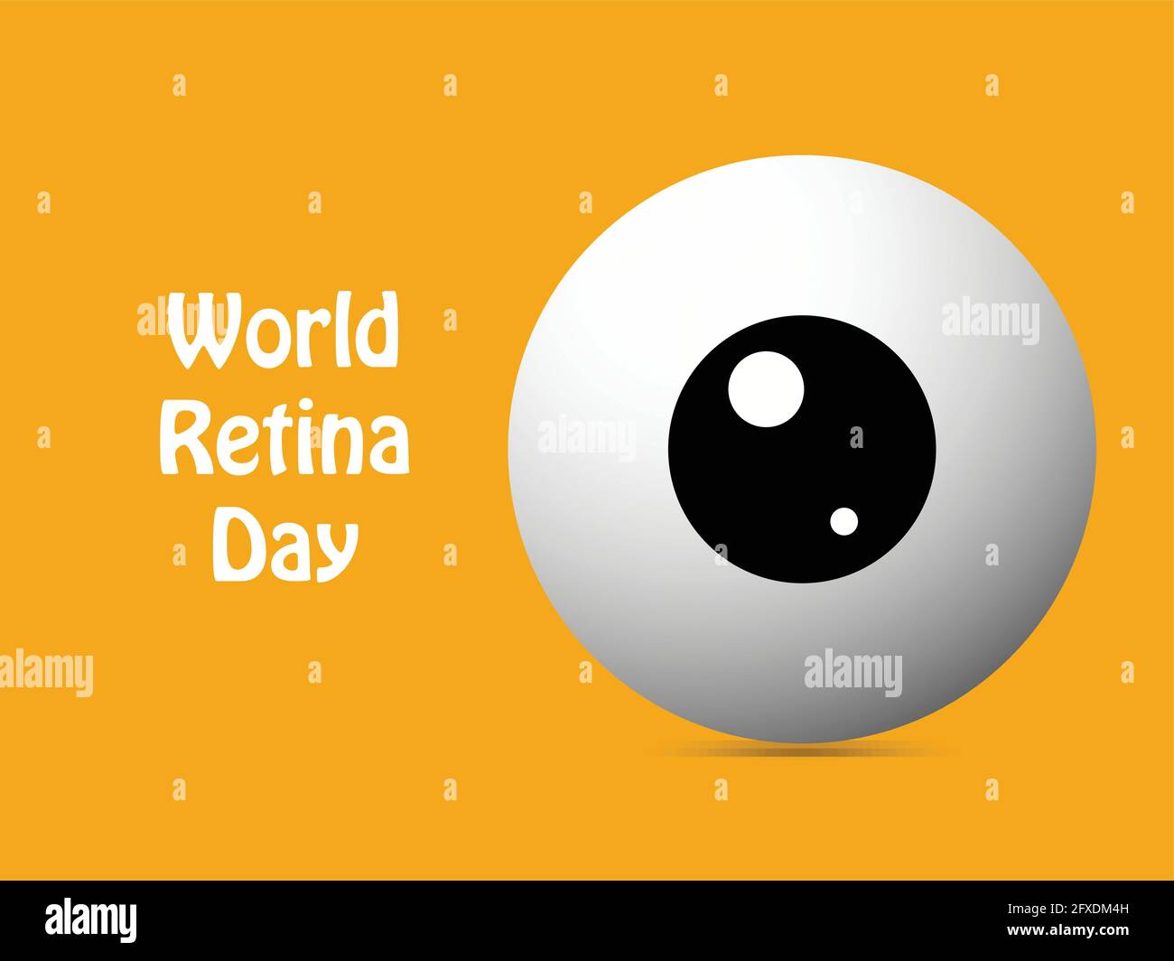 World Retina Day Stock Vector Image & Art - Alamy