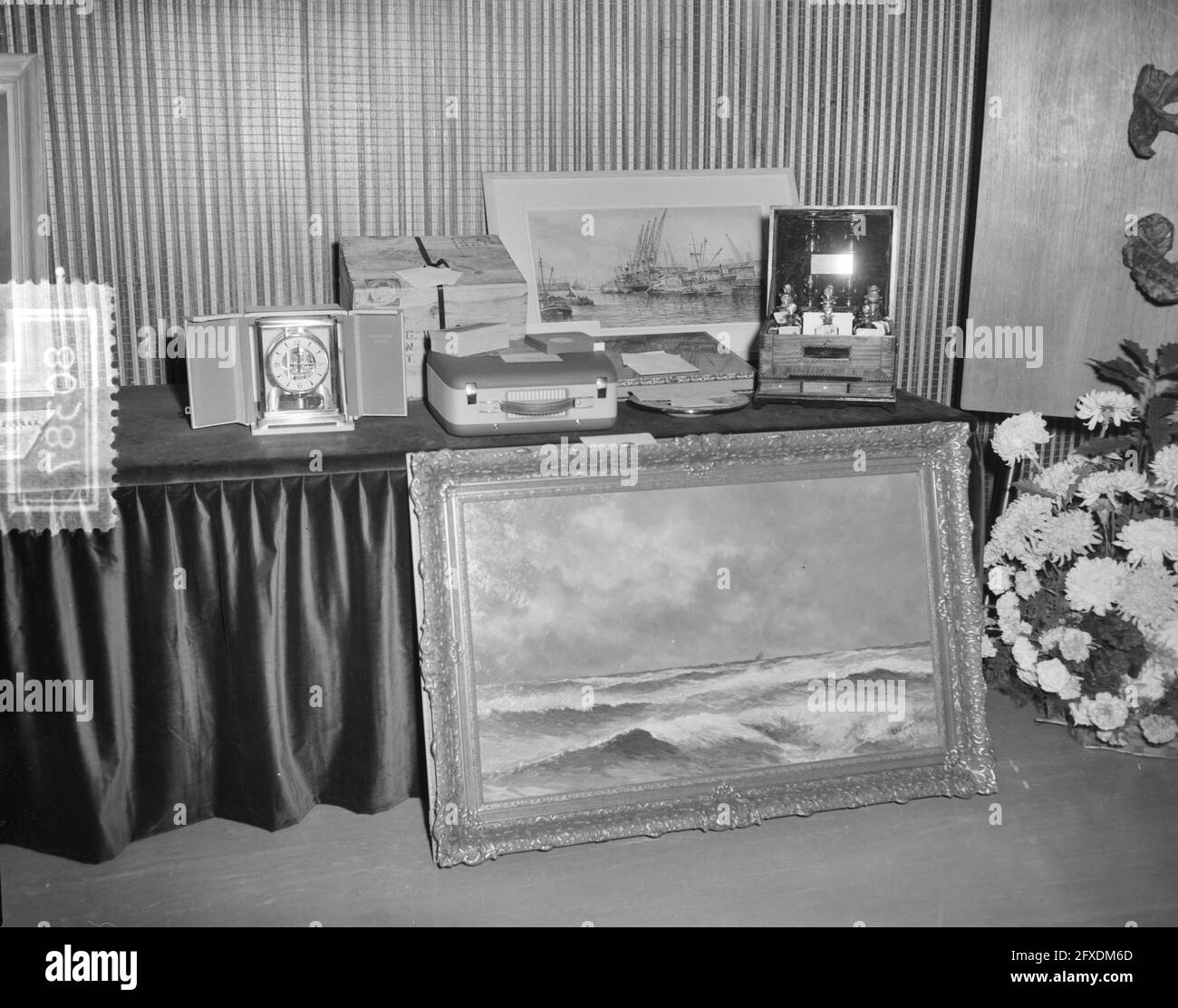 KNSM in Amsterdam 100 years picture reception, October 2, 1956 ...