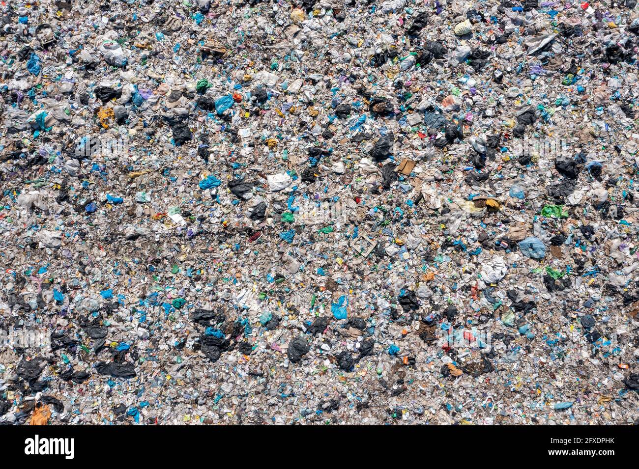 Open storage of solid waste garbage Stock Photo - Alamy