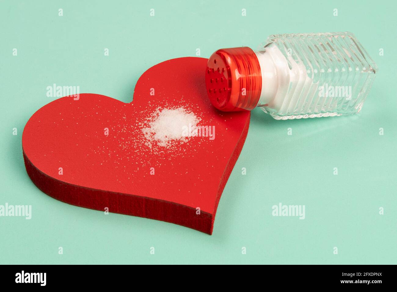 Heart of salt hi-res stock photography and images - Alamy