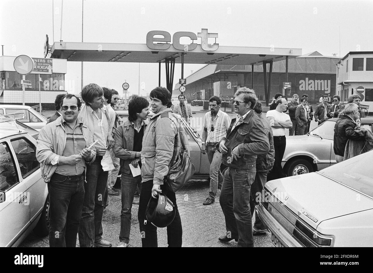 Strike rotterdams port authority ect hi-res stock photography and ...