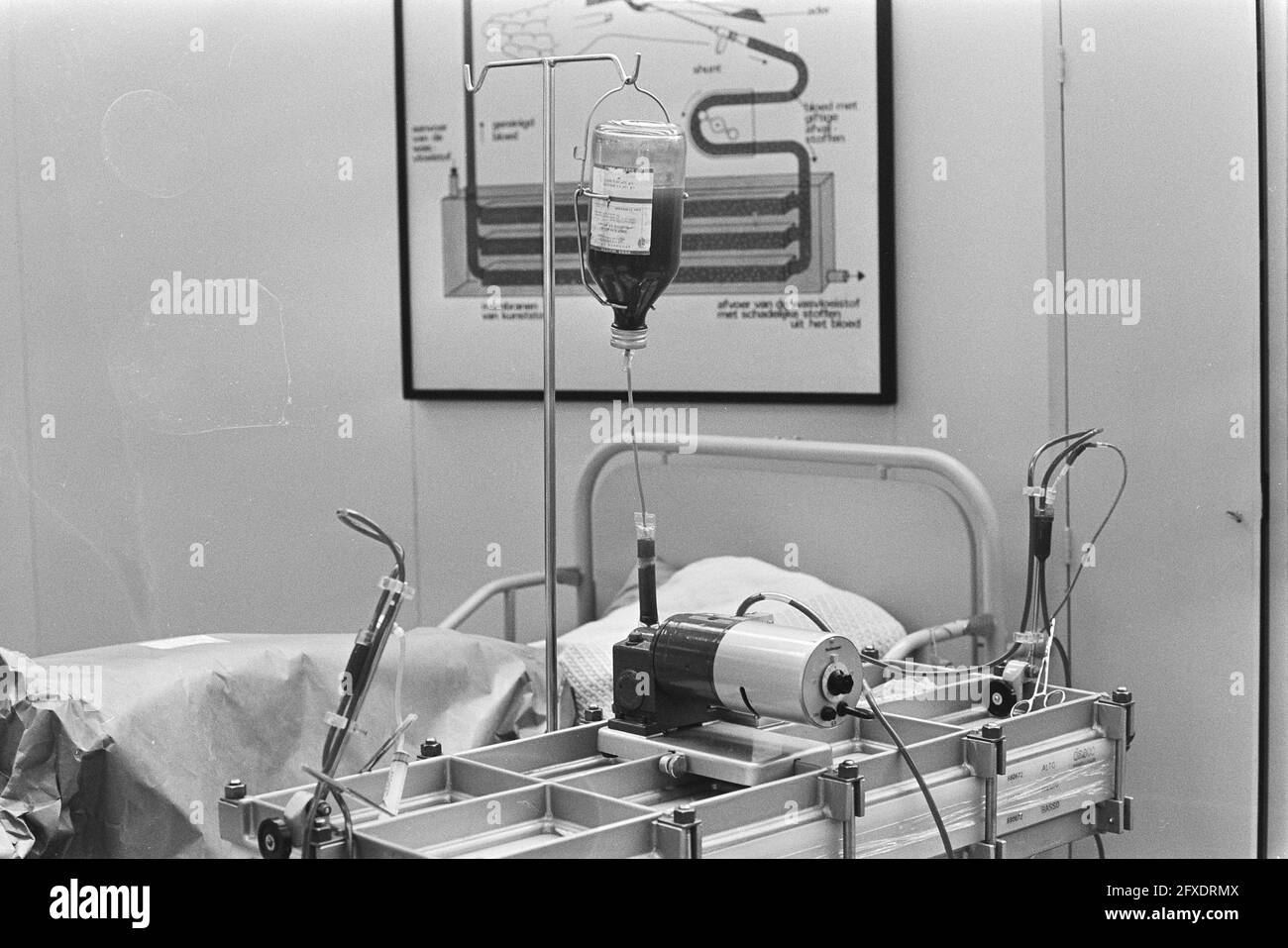 Red Cross booth with an artificial kidney, March 25, 1971, fairs ...