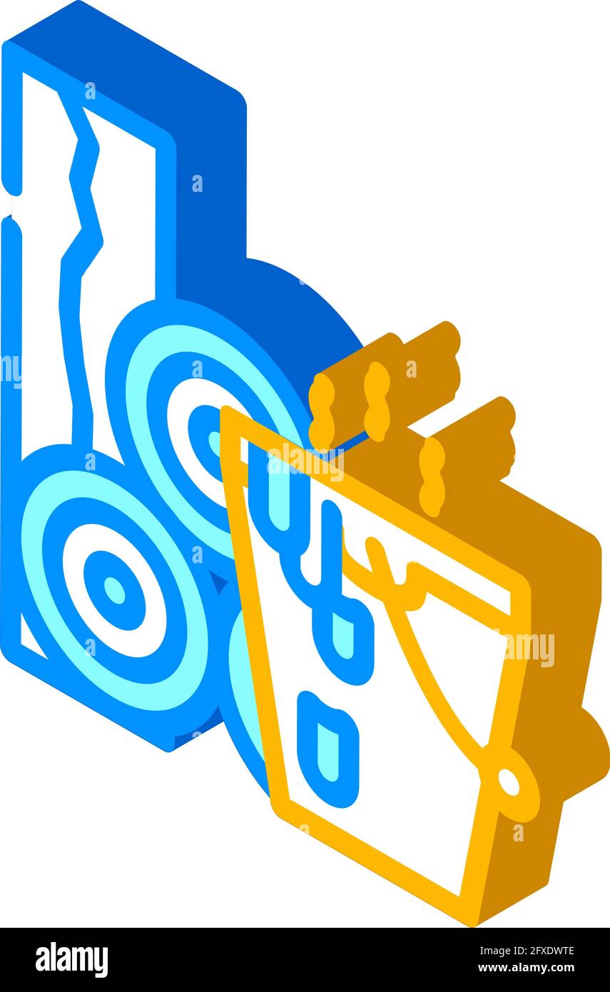 bitumen building material isometric icon vector illustration Stock ...